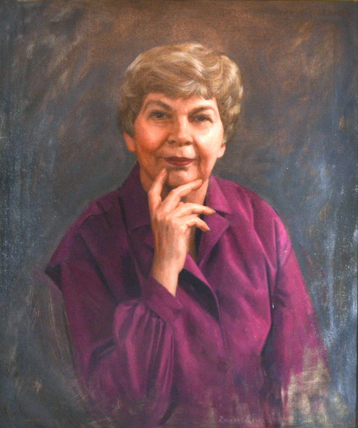 Portrait of Yvonne Munn, RN (1928-2017) – Russell Museum